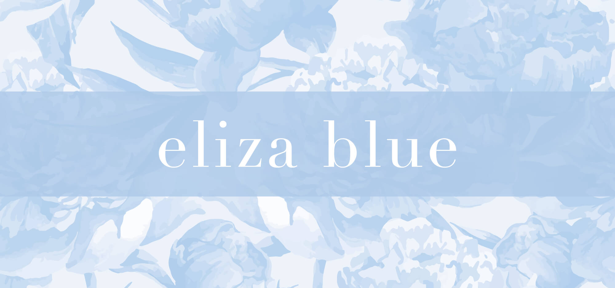 New logo design Eliza Blue | Grendesign